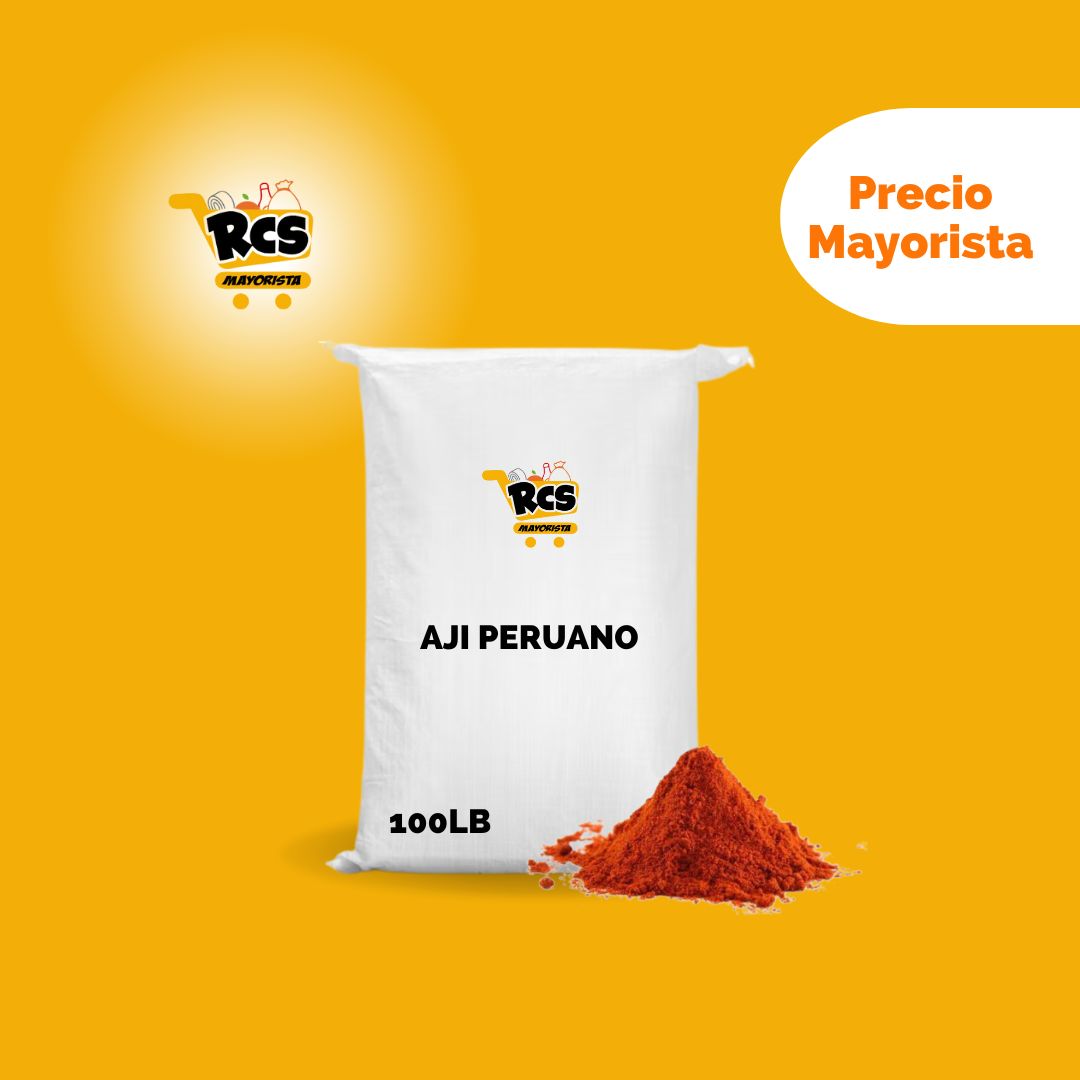 AJI PERUANO POR LIBRAS 100 LB - Comercial RCS