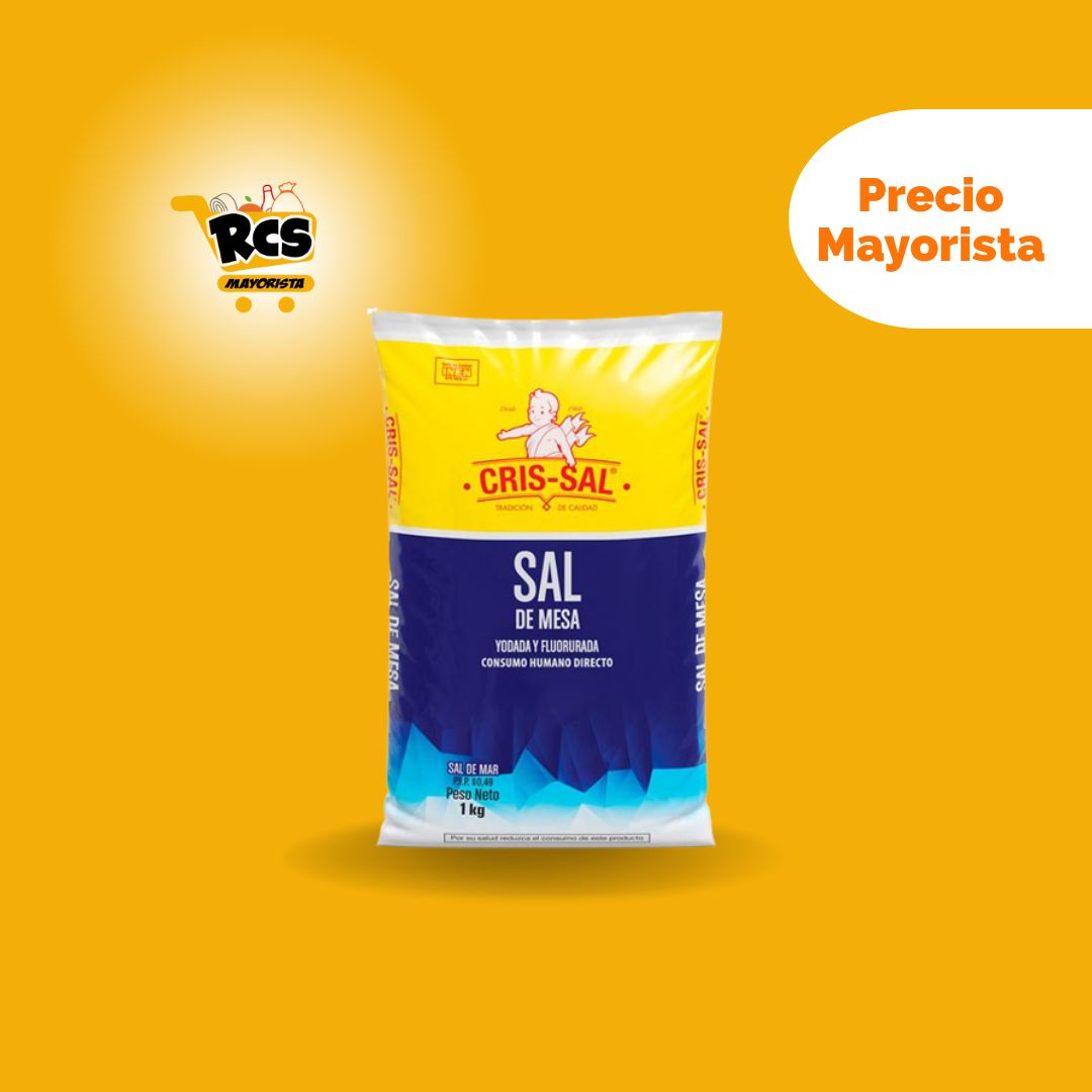 SAL CRISAL 1 KG. X 50 - Comercial RCS