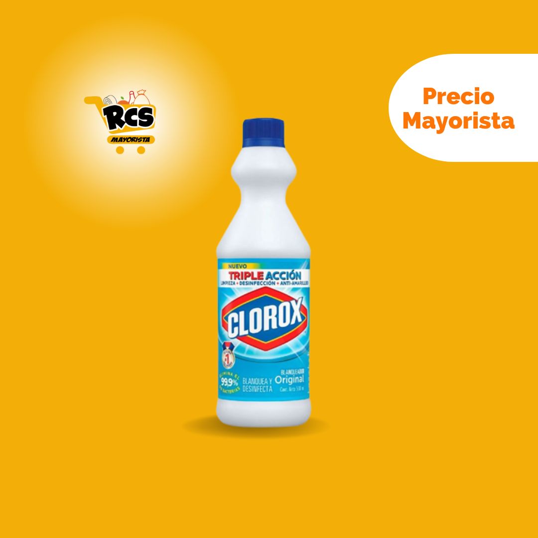 CLOROX ORIGINAL 500 CC./24 - Comercial RCS
